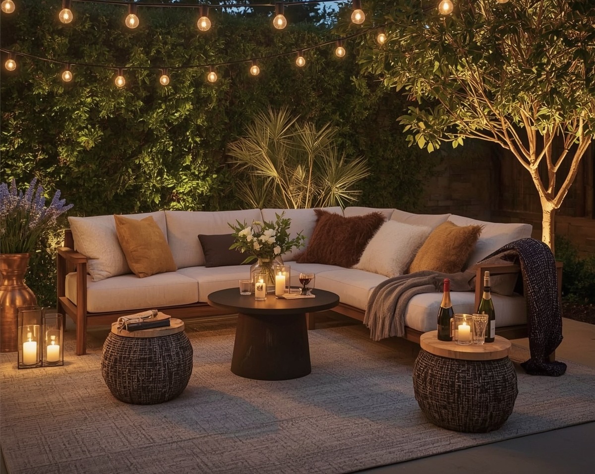 Best tips for an inexpensive and romantic outdoor design