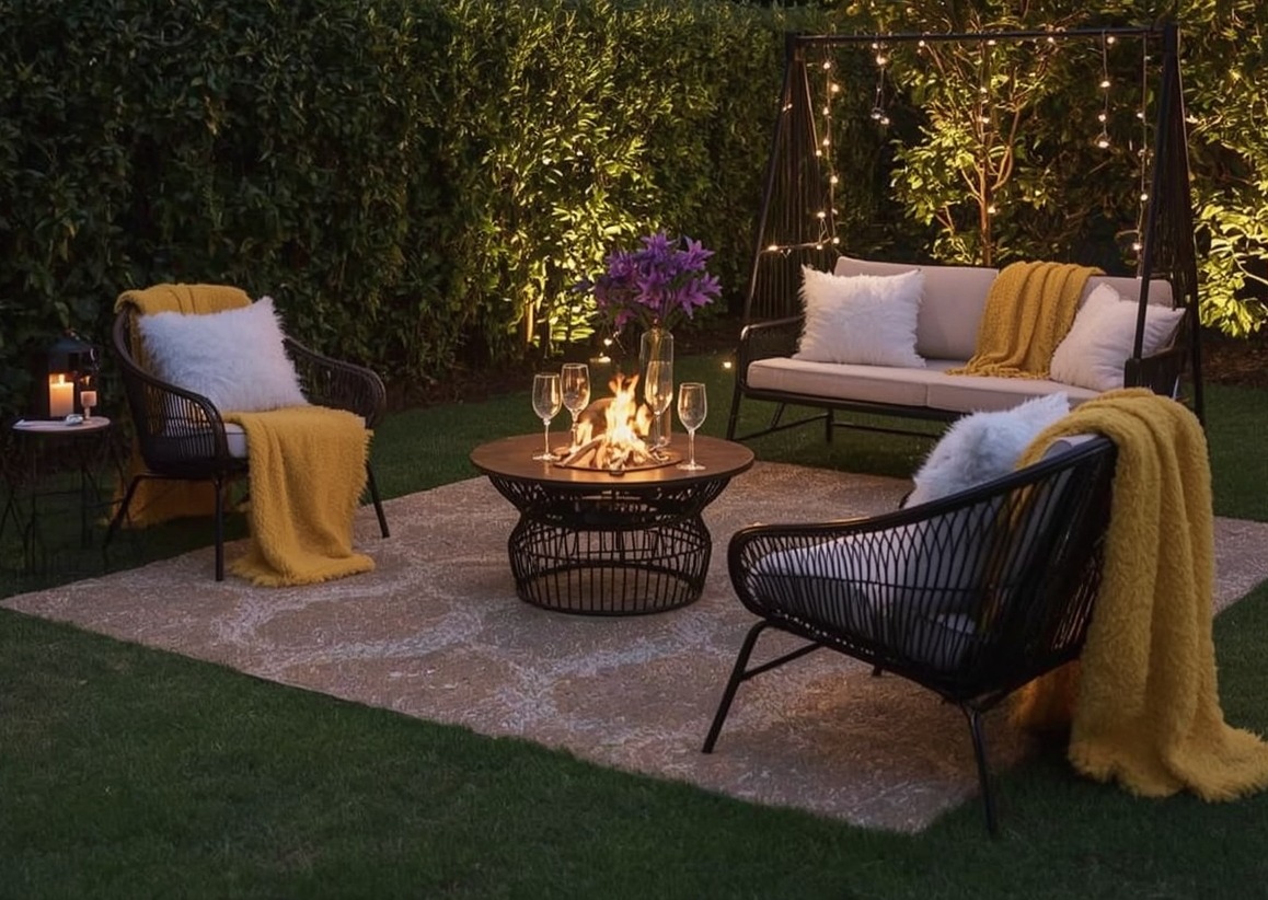 Best tips for an inexpensive and romantic outdoor design