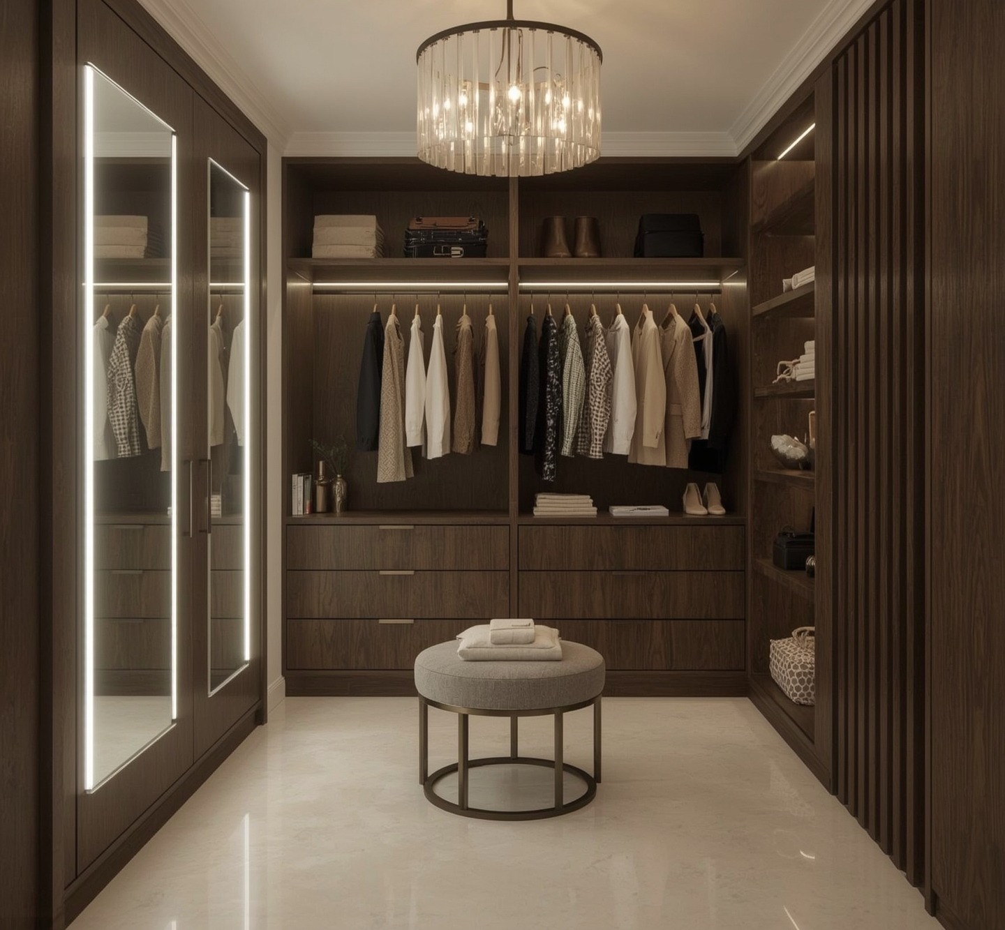 Essentials for a chic and affordable dressing room decor