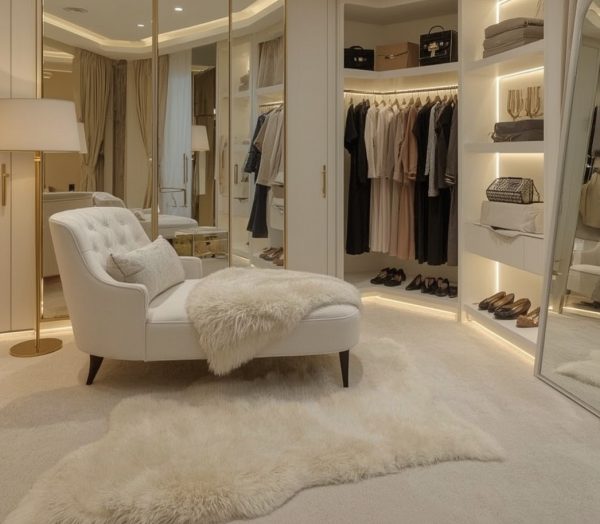 Essentials for a chic and affordable dressing room decor