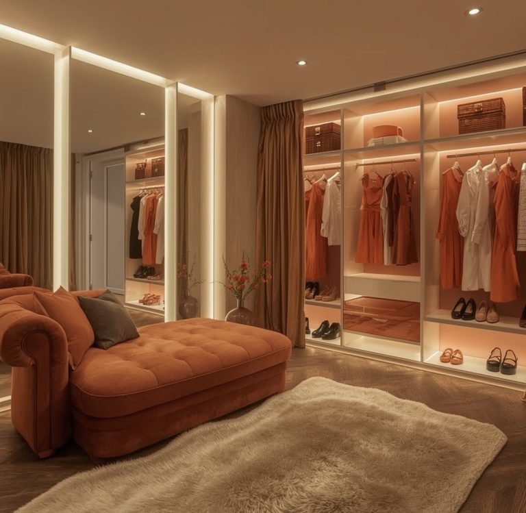 Essentials for a chic and affordable dressing room decor